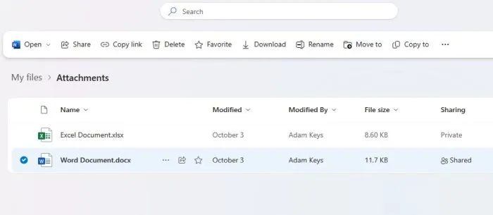 Sharing a file with OneDrive | Plan IT Support